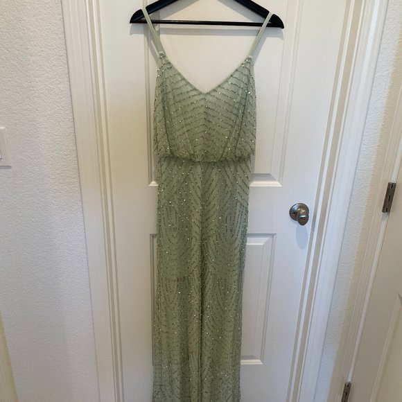 Cache | Dresses | 2s Style Sequin Prom Dress | Poshmark